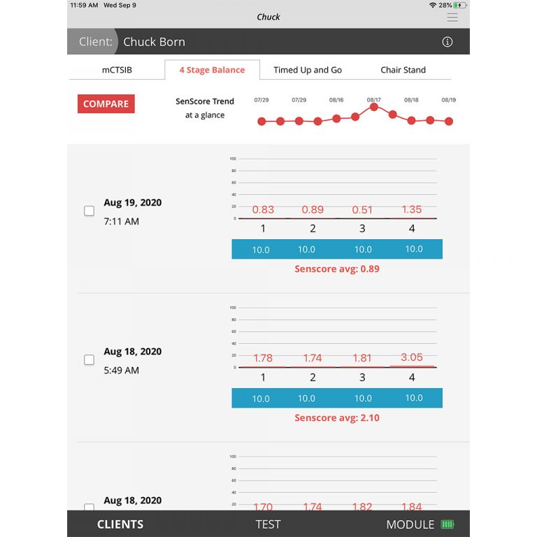 NEW AIB Balance Performance Foam (includes Gans Sensory Organization ...