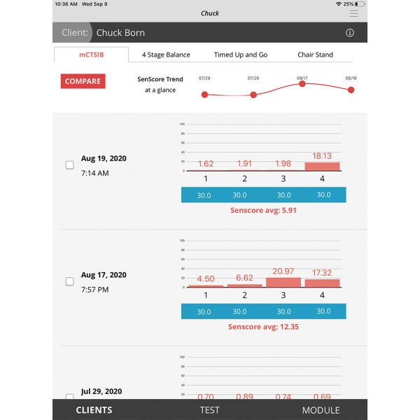 NEW AIB Balance Performance Foam (includes Gans Sensory Organization ...